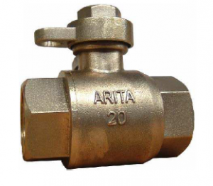 ARITA PN16 Brass Lockable Ball Valve Screwed End BSPT - KIAT HONG INDUSTRIAL & ENGINEERING ...